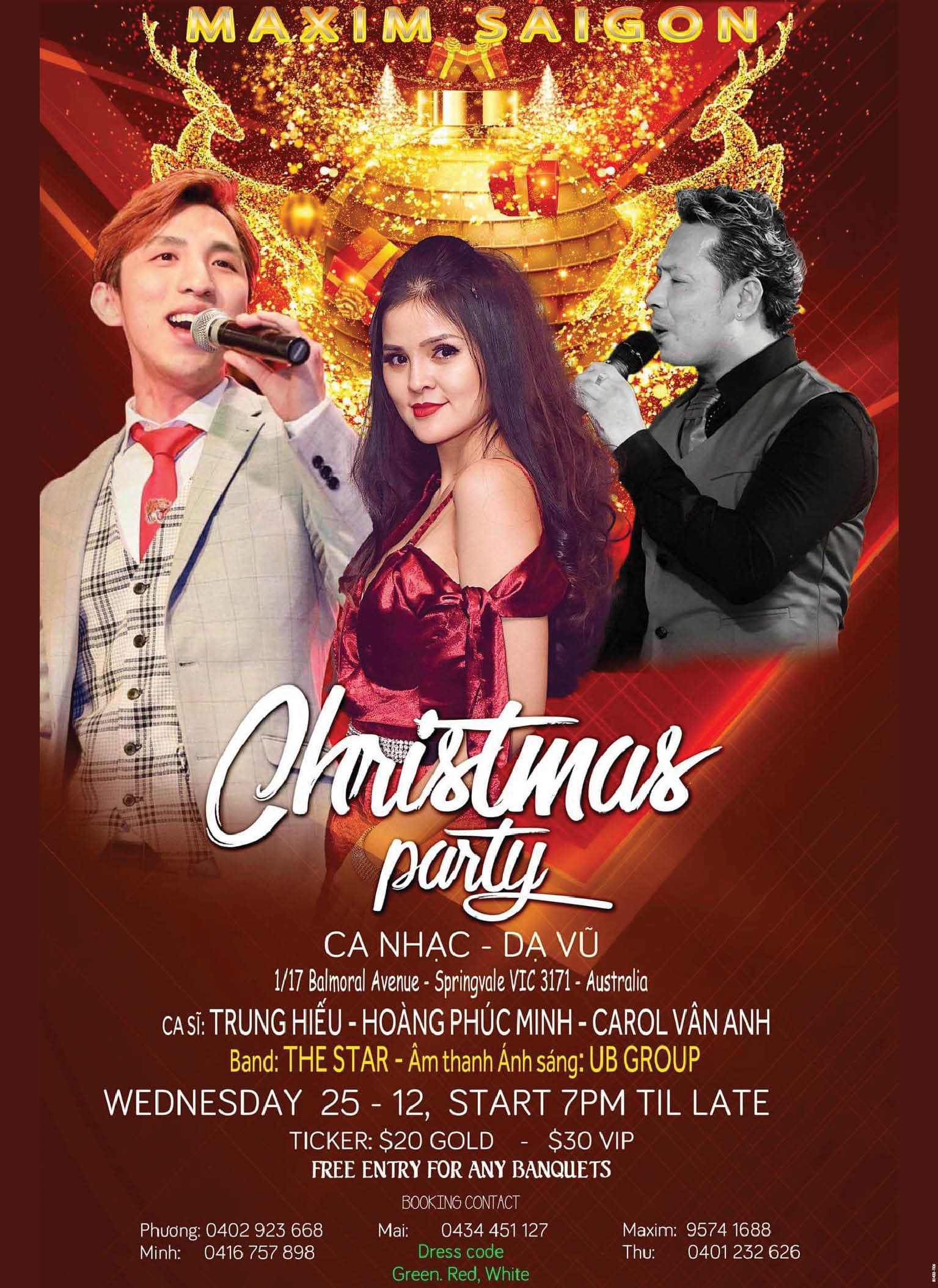 Maxim Saigon Restaurant – Nhà hàng tốt nhất tại Springvale, Melbourne