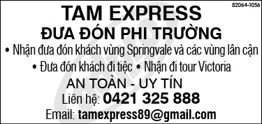 Tam Express – Đưa đón phi trường tốt nhất tại Springvale, Melbourne
