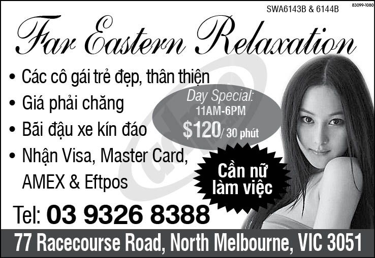 Far Eastern Relaxation – Dịch vụ người lớn tốt nhất tại Nth Melbourne, Melbourne