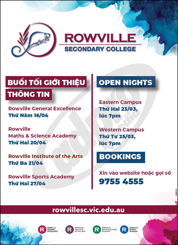 Rowville Secondary College – Trường trung học tốt nhất tại Rowville ...